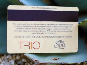 Biodegradable key cards the in thing - AccomNews