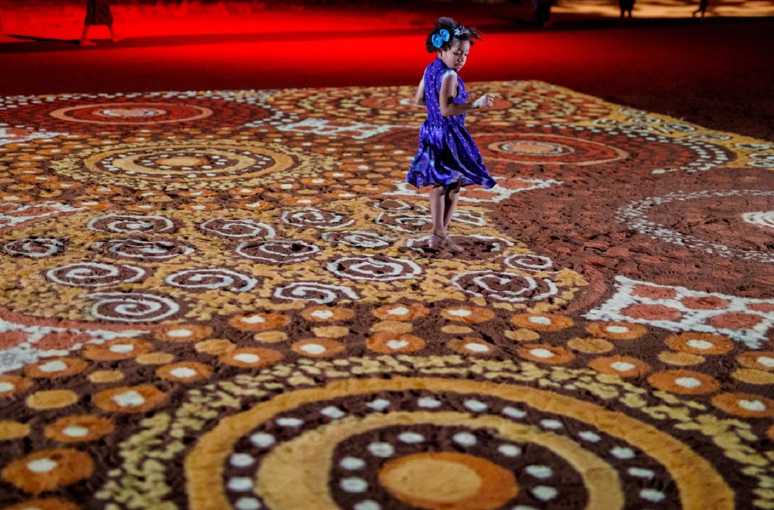 Exclusive to Melbourne: Stunning Aboriginal art installation showcases ...