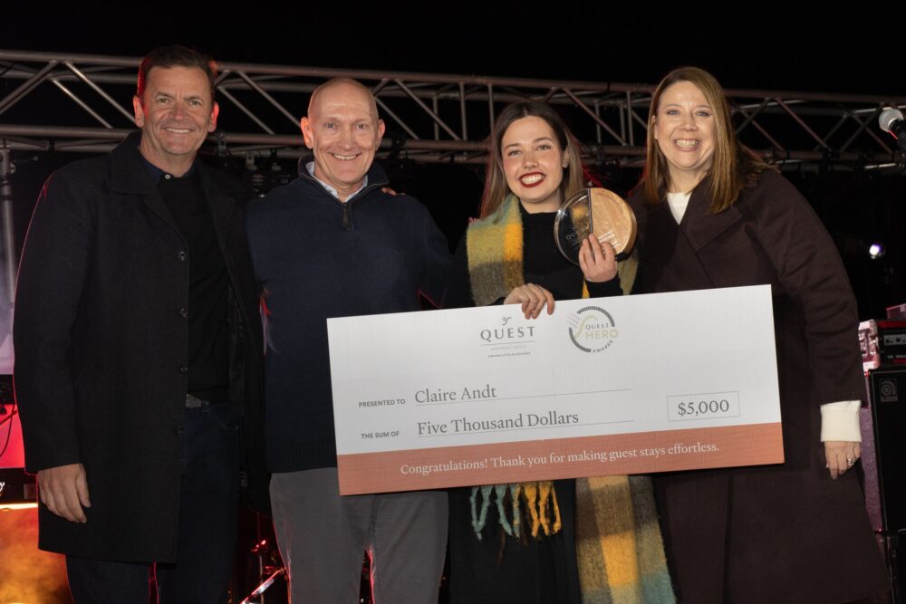 Quest employee picks up Hero of the Year at national awards - AccomNews